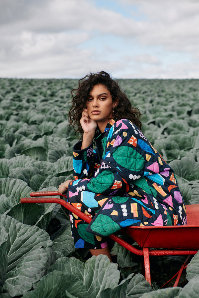 Precious Gems Quilted Coat – Gorman