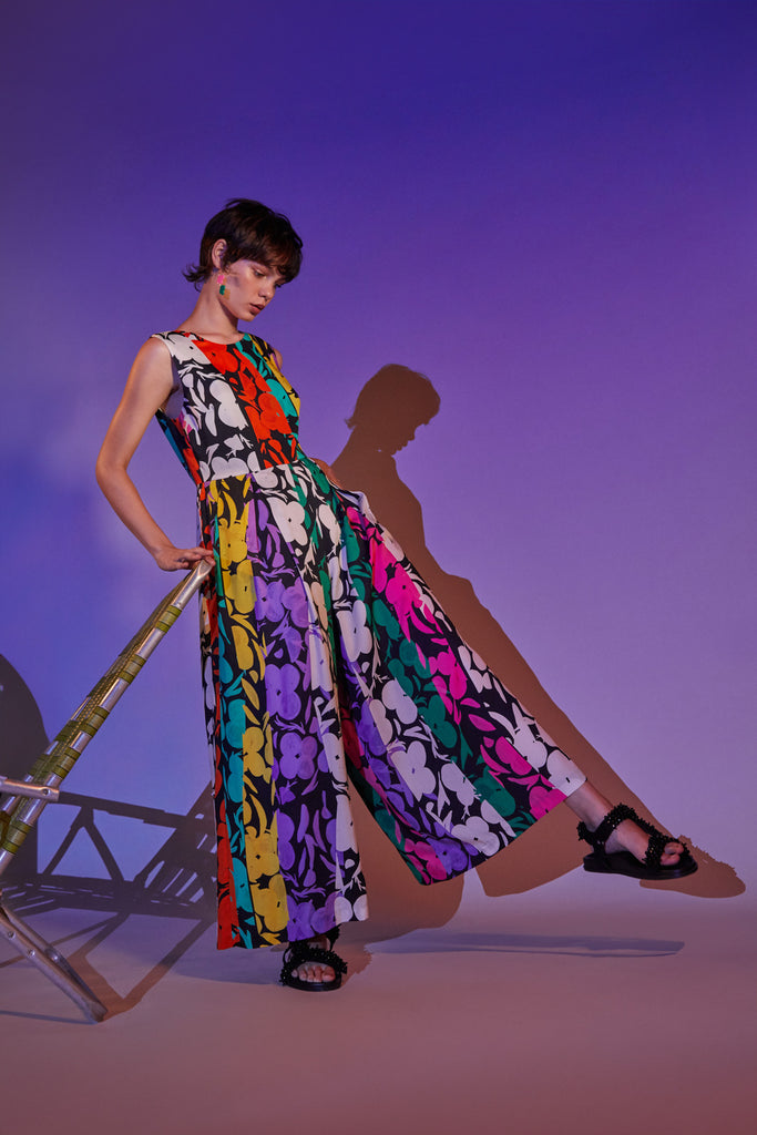 Flower Stripe Pantsuit – Gorman