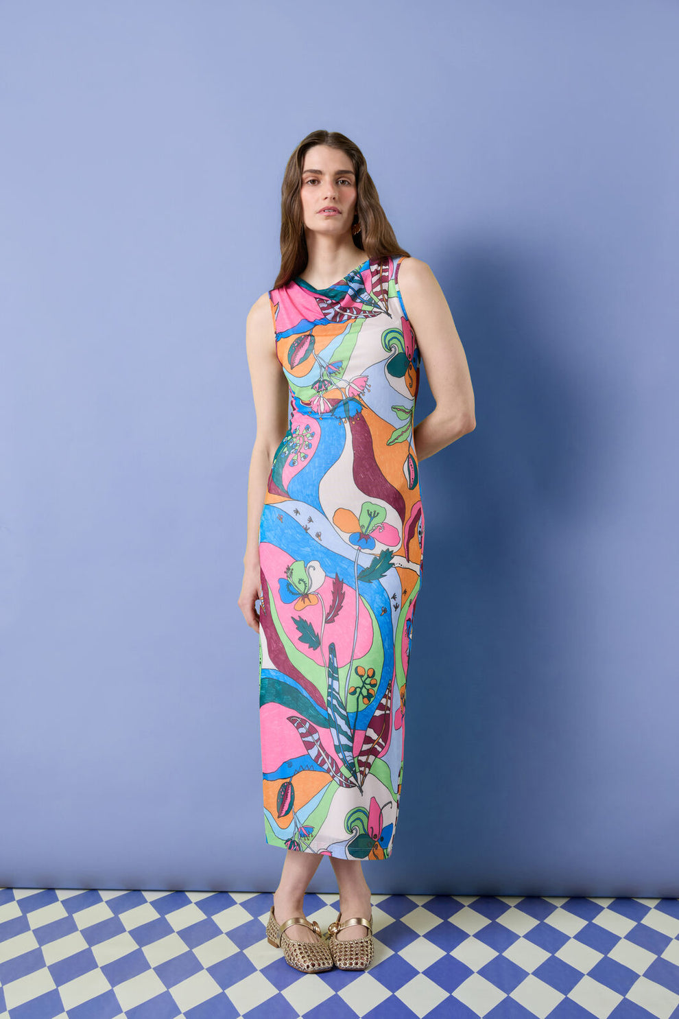 Flora Aurora Mesh Dress – Gorman