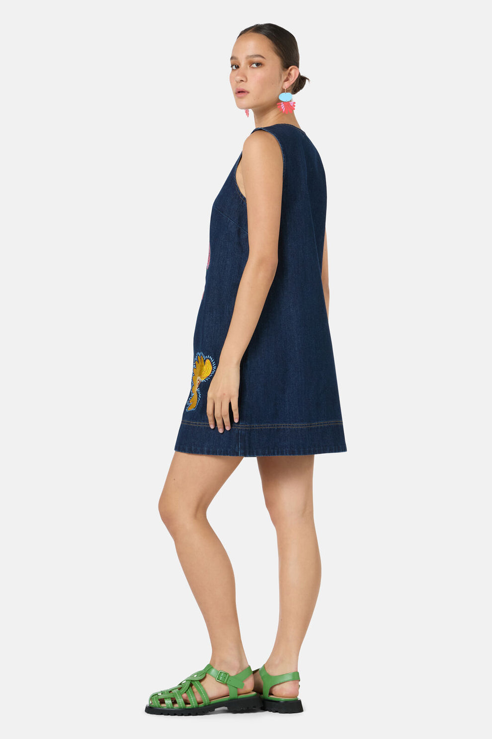Forest Fruits Denim Pinny Dress – Gorman