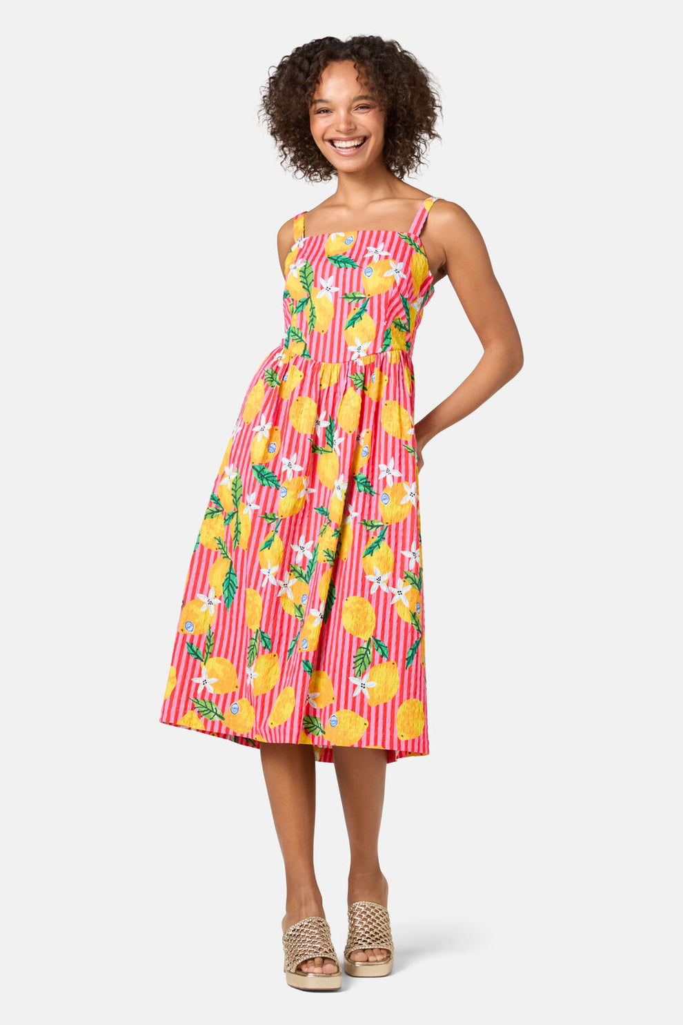 Lemonade Print Summer Dress – Gorman