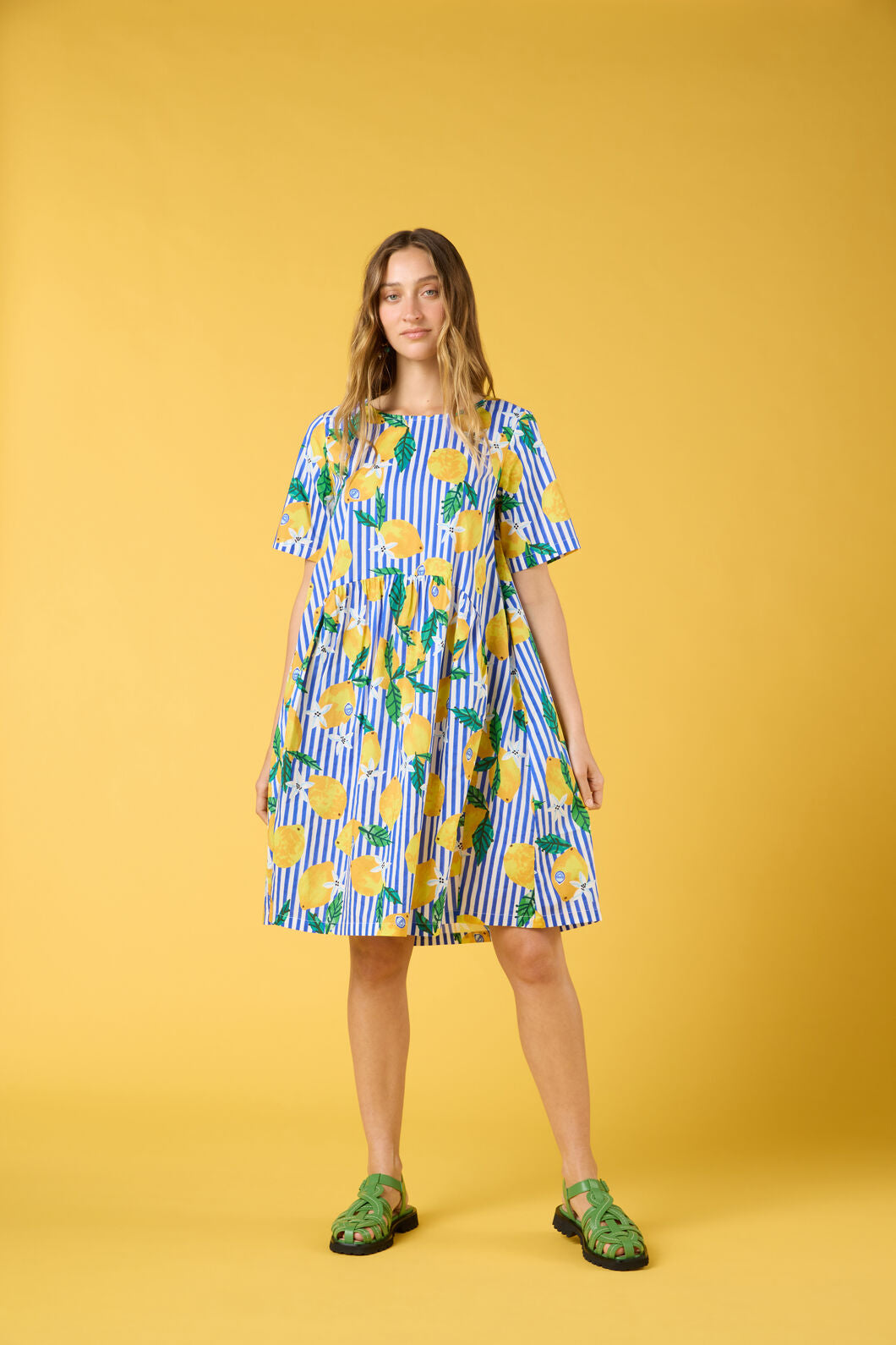 Lemonade Print Tulip Dress – Gorman