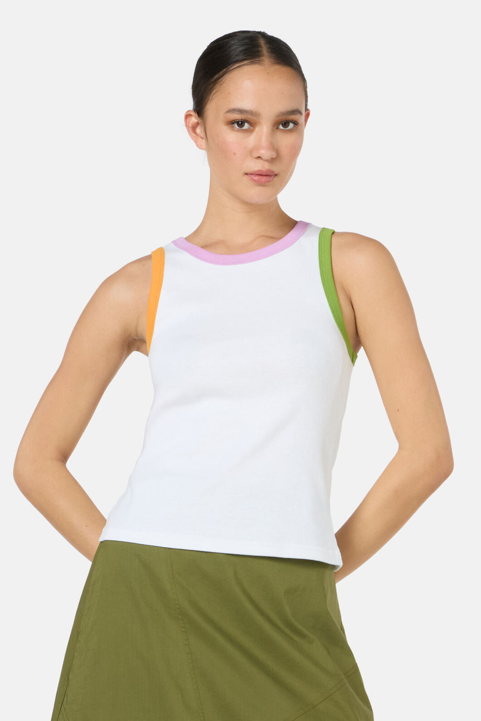 Chloe Contrast Tank – Gorman