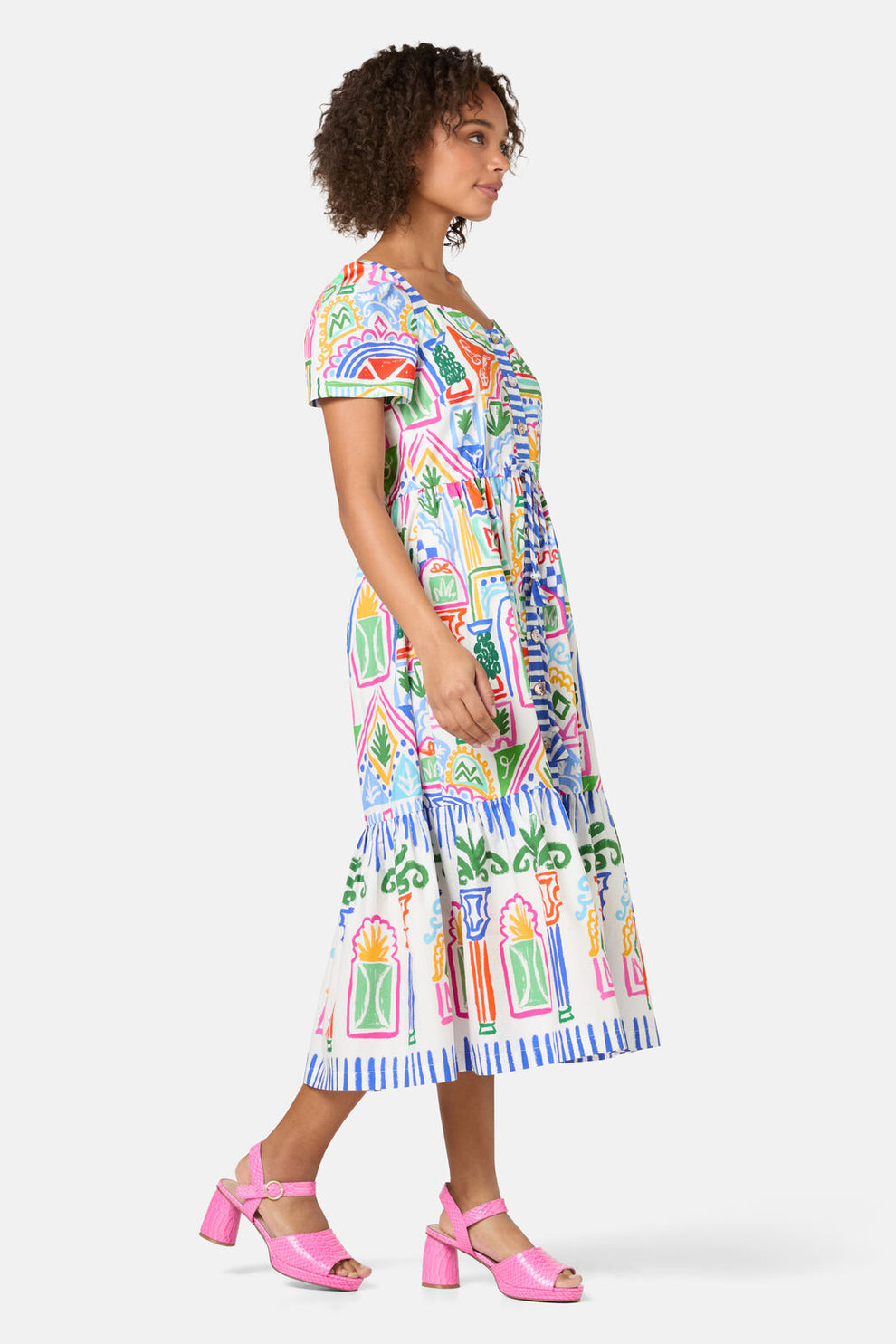 Atrium Print Midi Dress – Gorman
