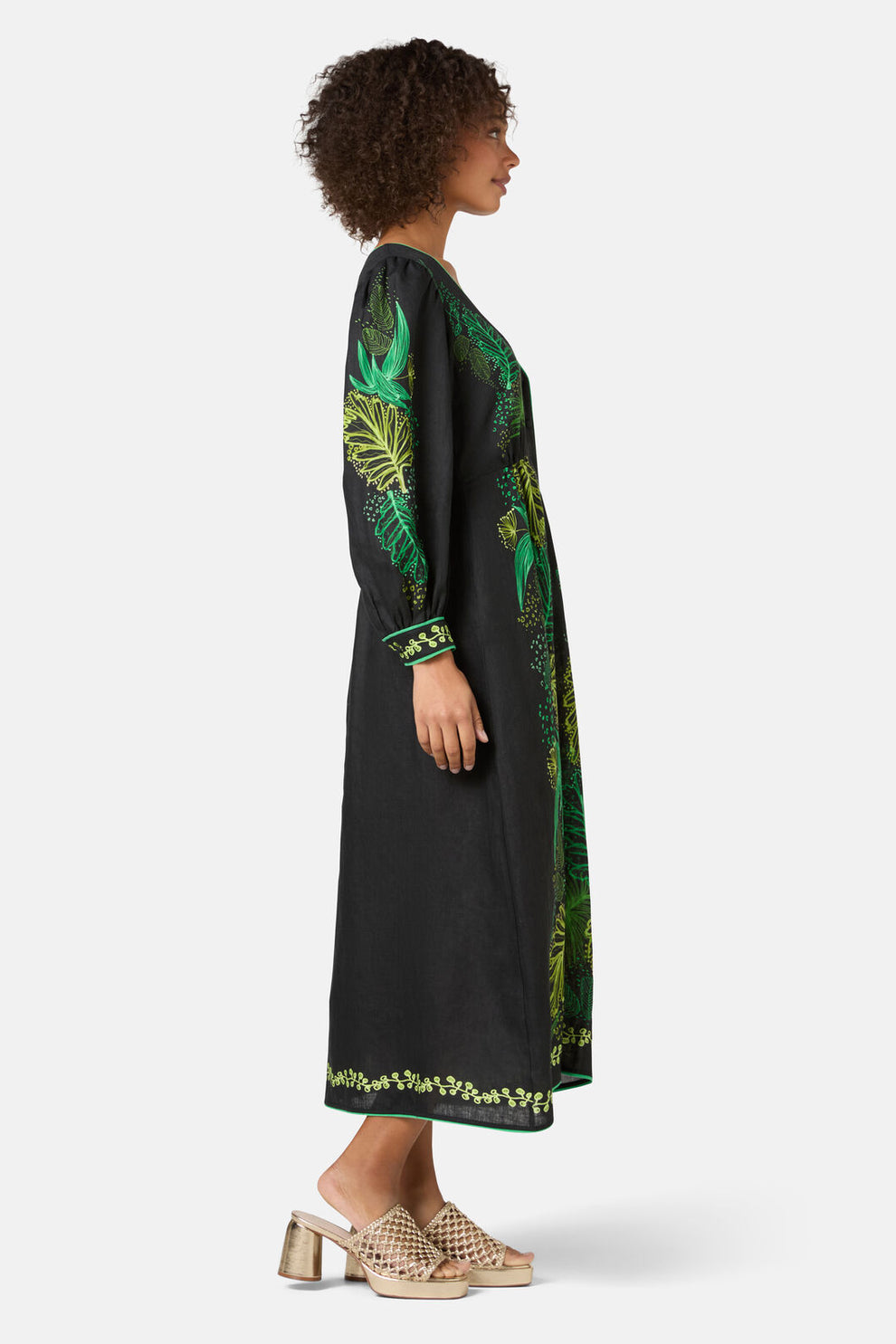 Tree Fern Print Party Dress – Gorman