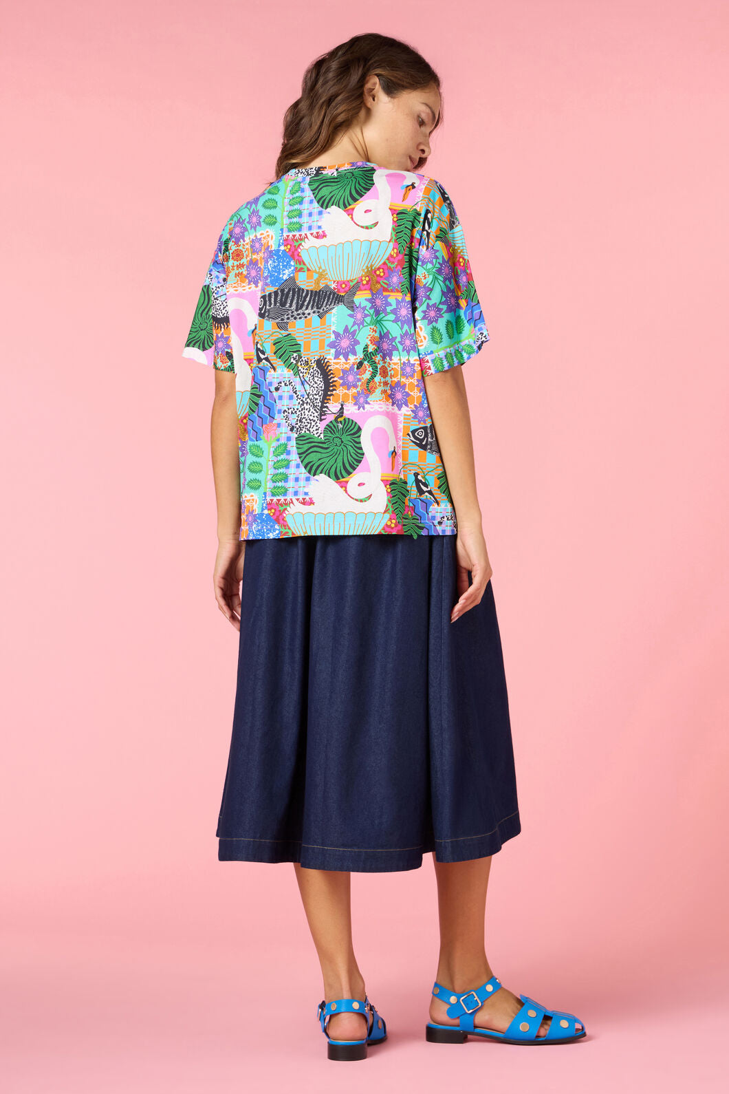 All Things Print Oversize Tee – Gorman