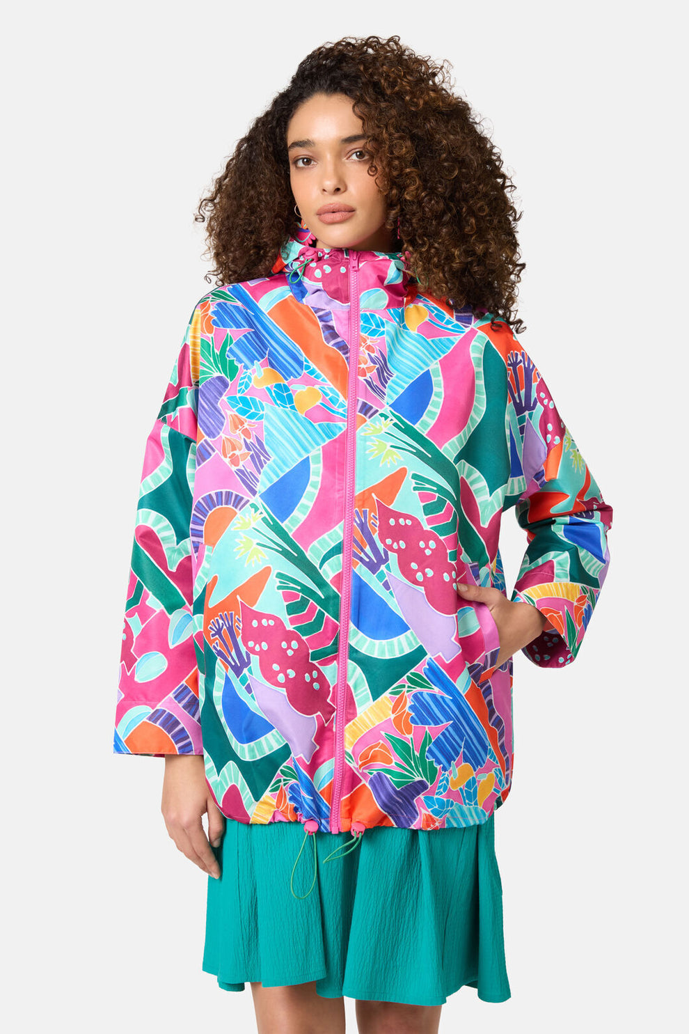 Caravan Printed Raincoat – Gorman