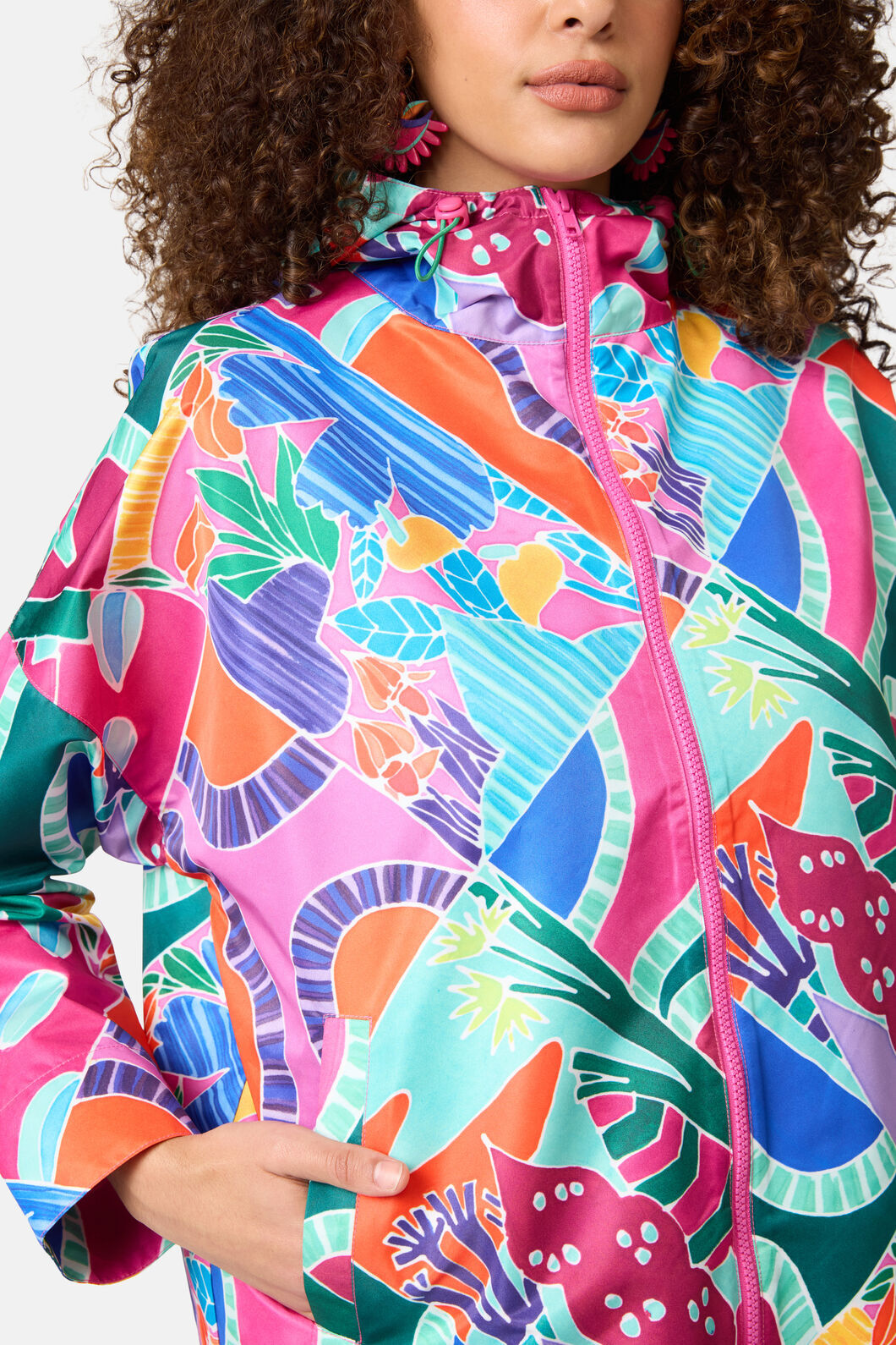 Caravan Printed Raincoat – Gorman
