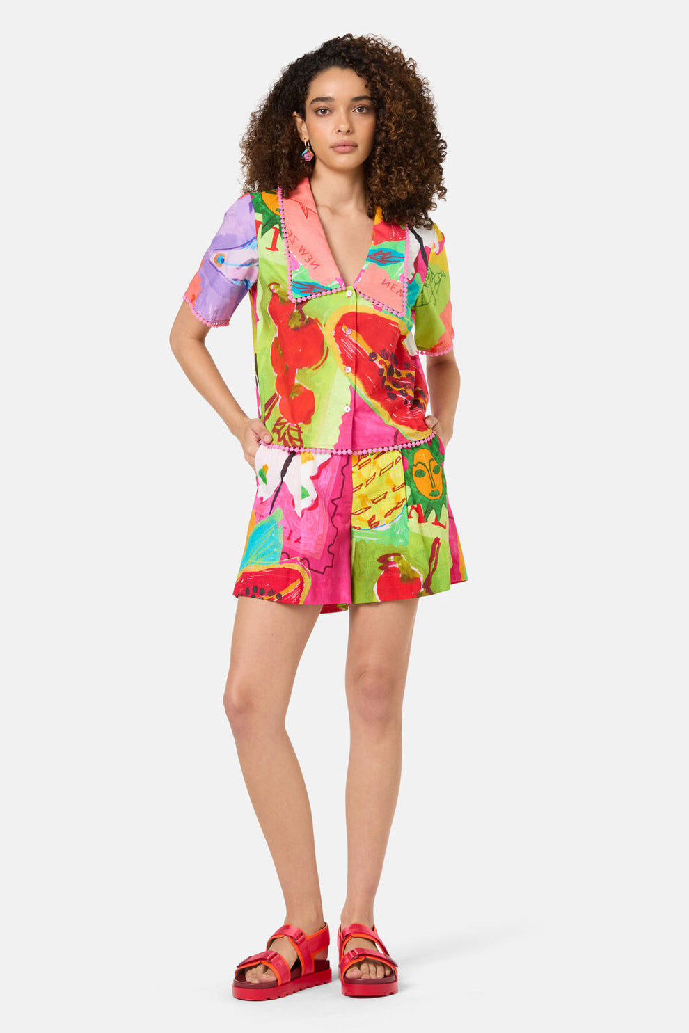 Pen Pals Printed Organic Shirt – Gorman