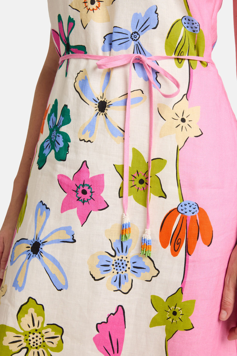 Daisy Chain Print Long Dress – Gorman