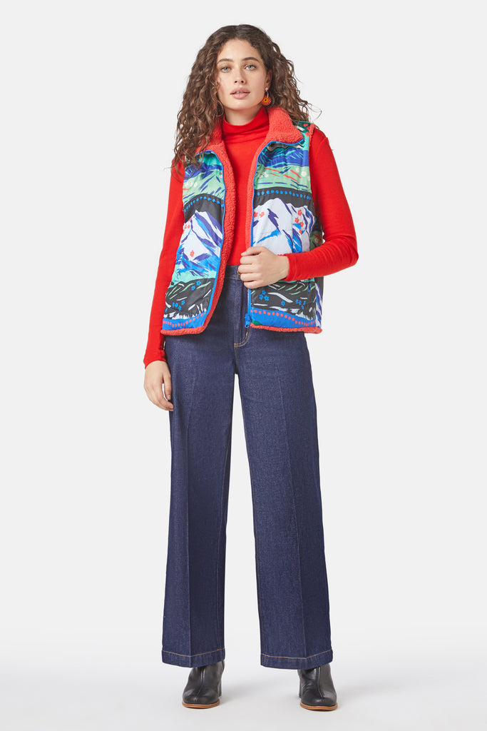 Ranges Reversible Sherpa Vest – Gorman