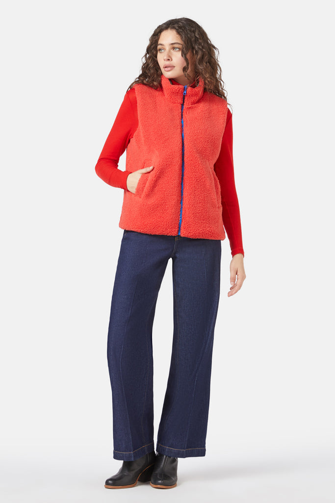 Ranges Reversible Sherpa Vest – Gorman