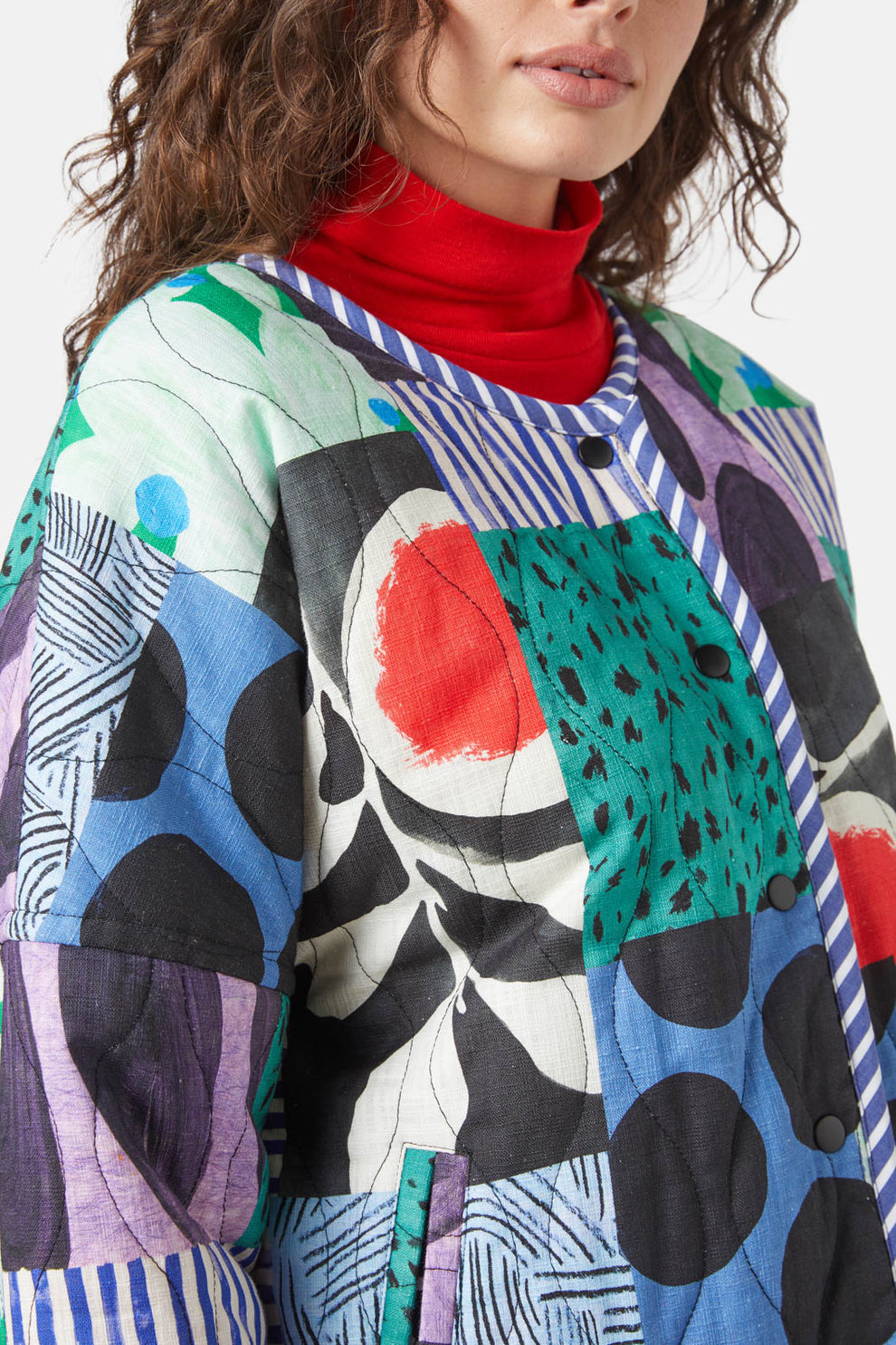 Artists Patchwork Quilted Jacket – Gorman