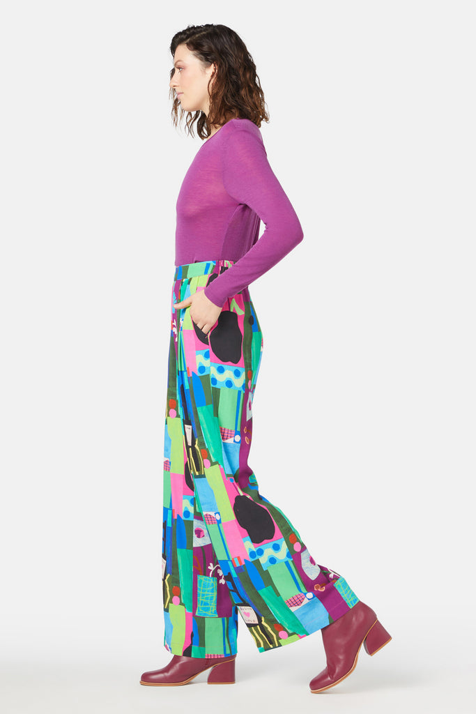 Collage Notes Pant – Gorman