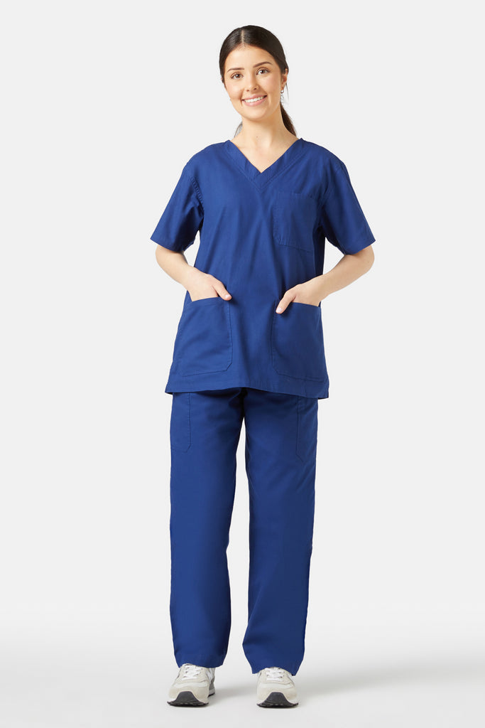 Gorman Deep Blue Scrub Set