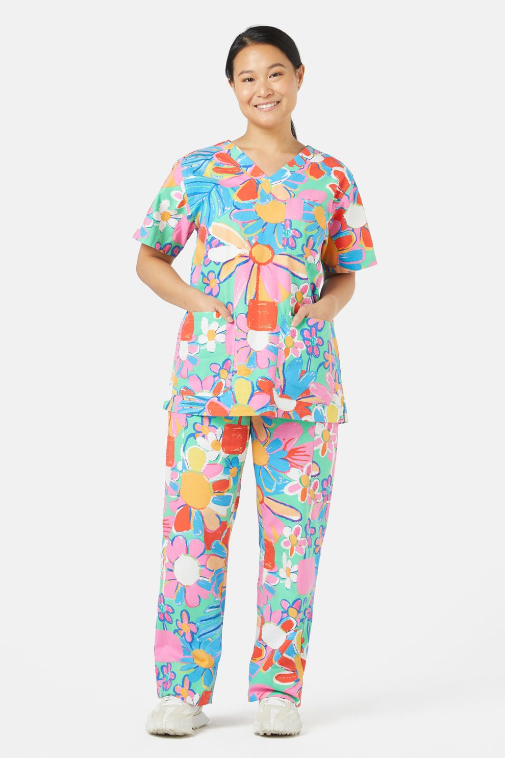 Flower Pots Scrub Set – Gorman