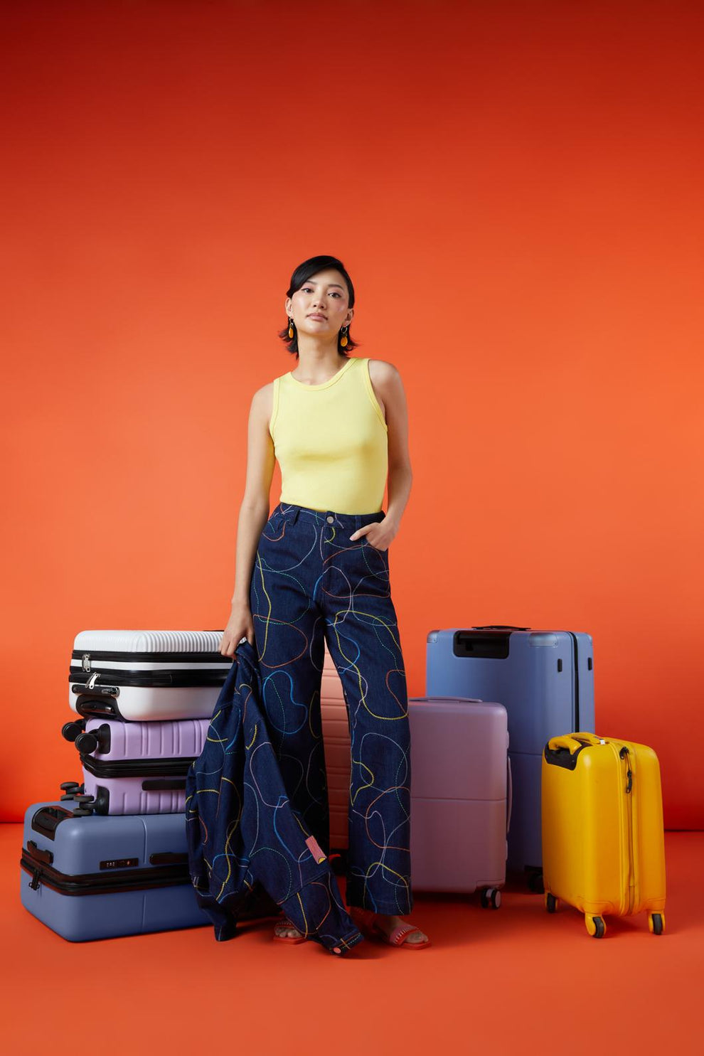 Taking A Trip Embroidered Jean – Gorman