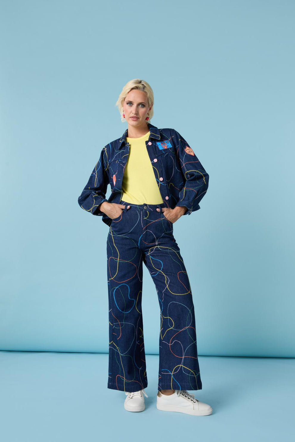Taking A Trip Embroidered Jean – Gorman