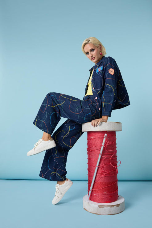 Taking A Trip Embroidered Jean – Gorman
