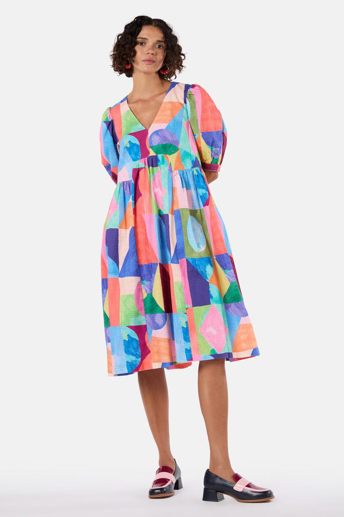 Cutting Shapes Smock Dress – Gorman