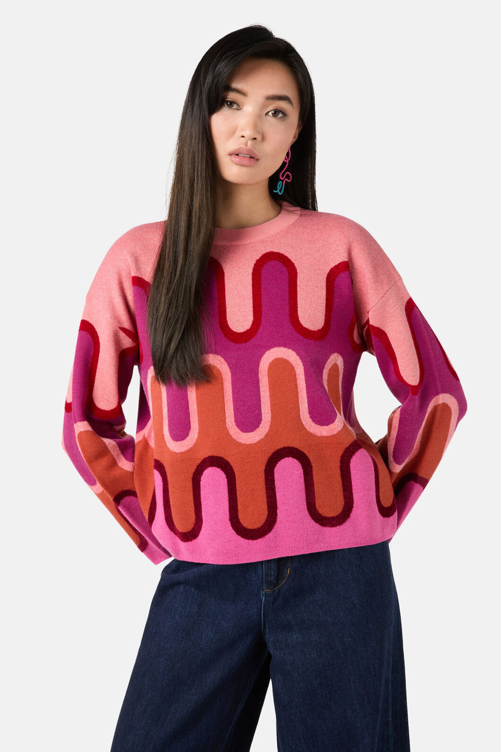 Squiggle Stripe Jumper – Gorman