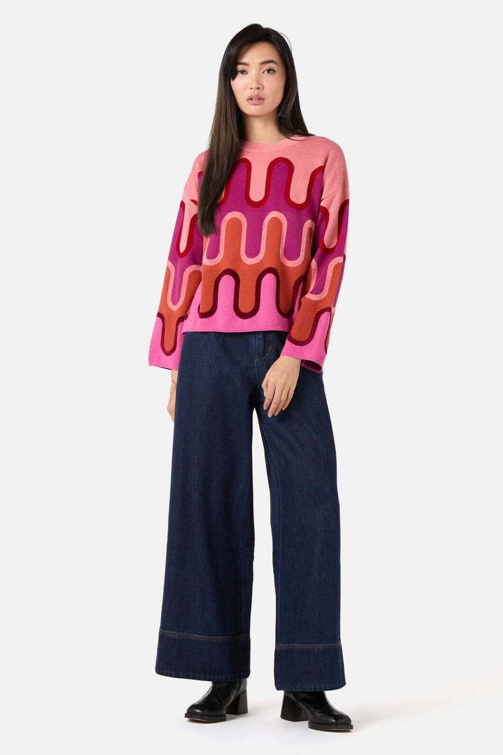 Squiggle Stripe Jumper – Gorman