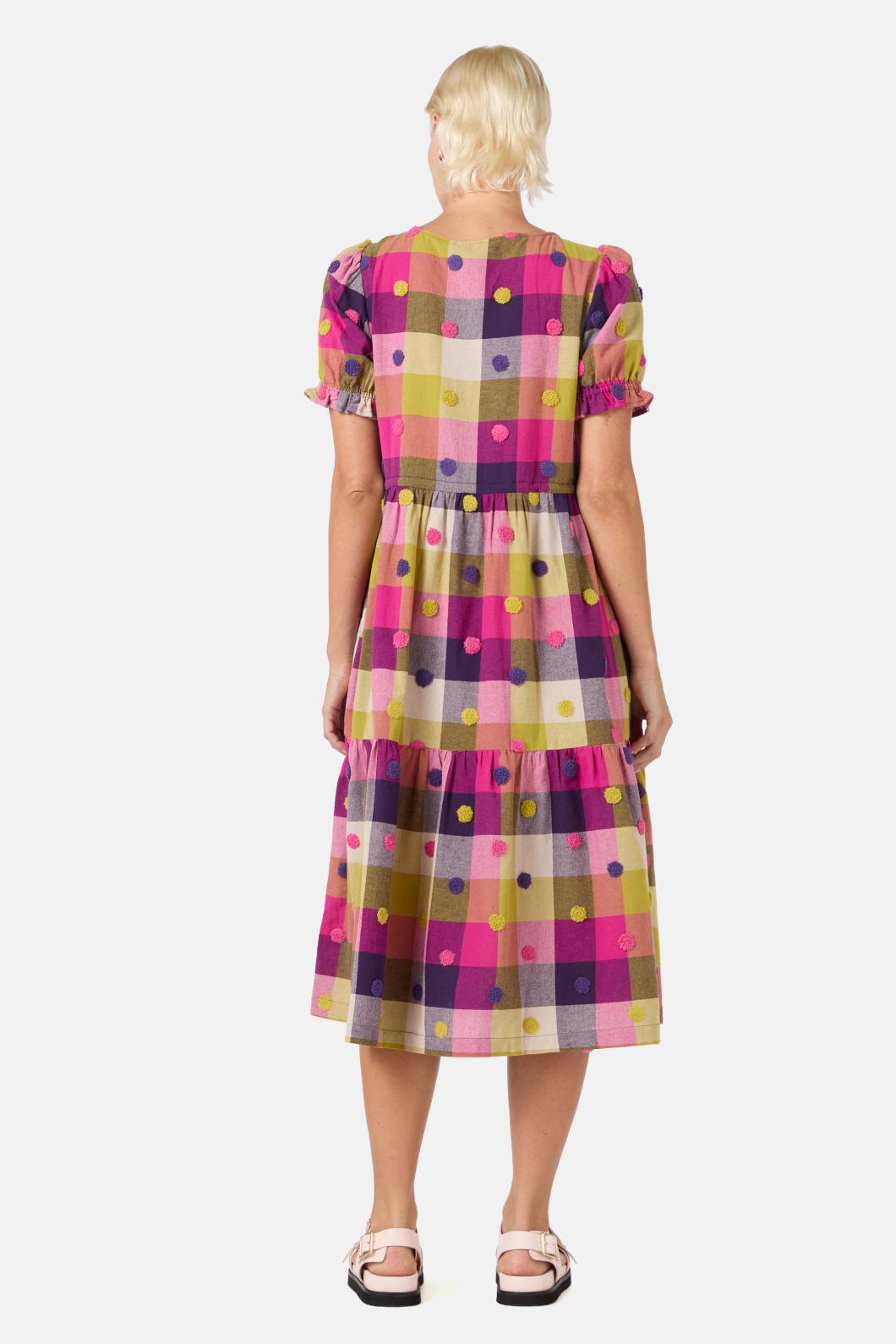 Polka Spot Gingham Dress – Gorman