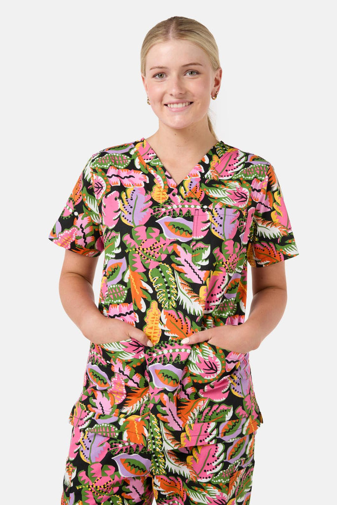 Tropical Leaves Scrub Set – Gorman