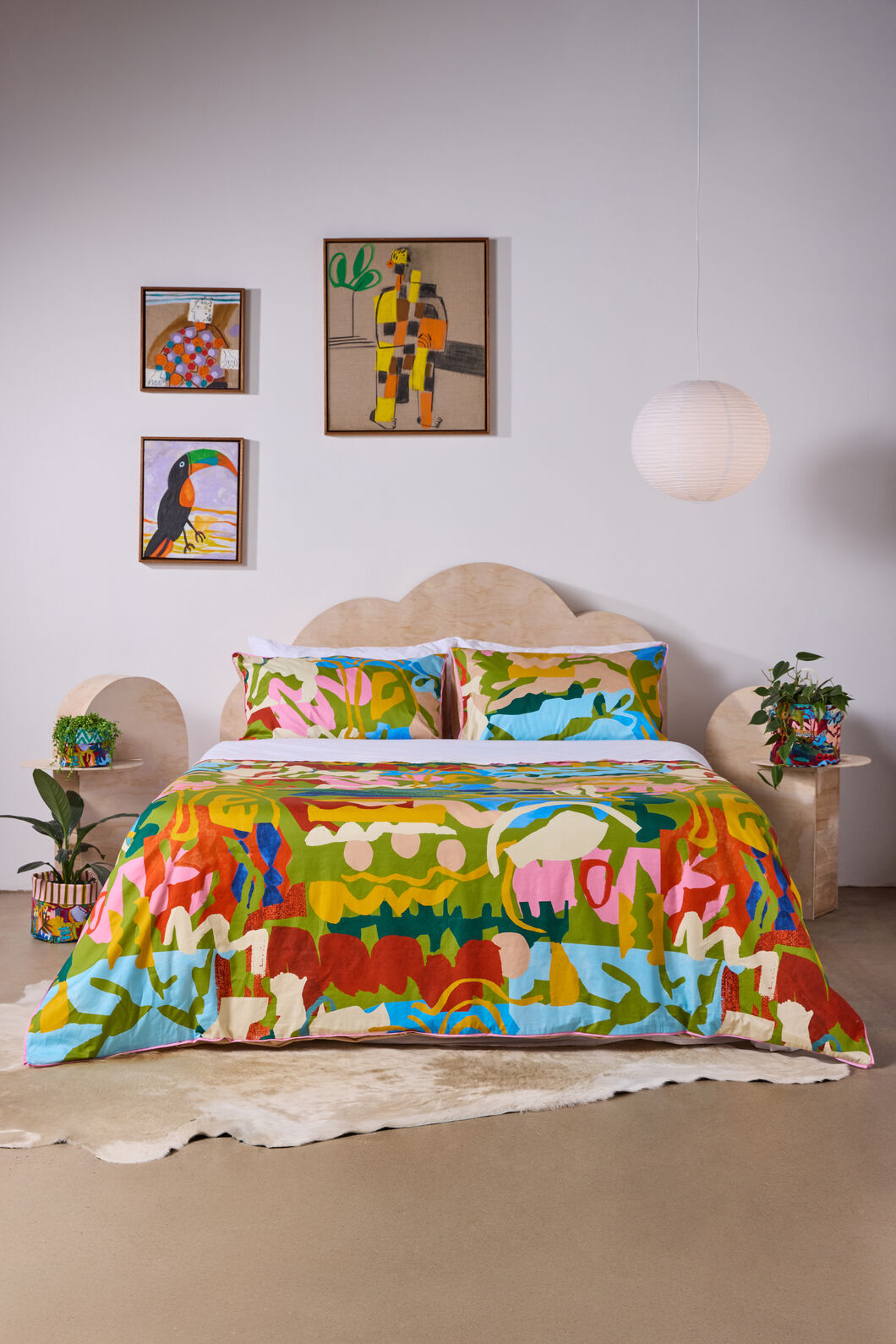 Khaki Tango Bed Linen- QB – Gorman