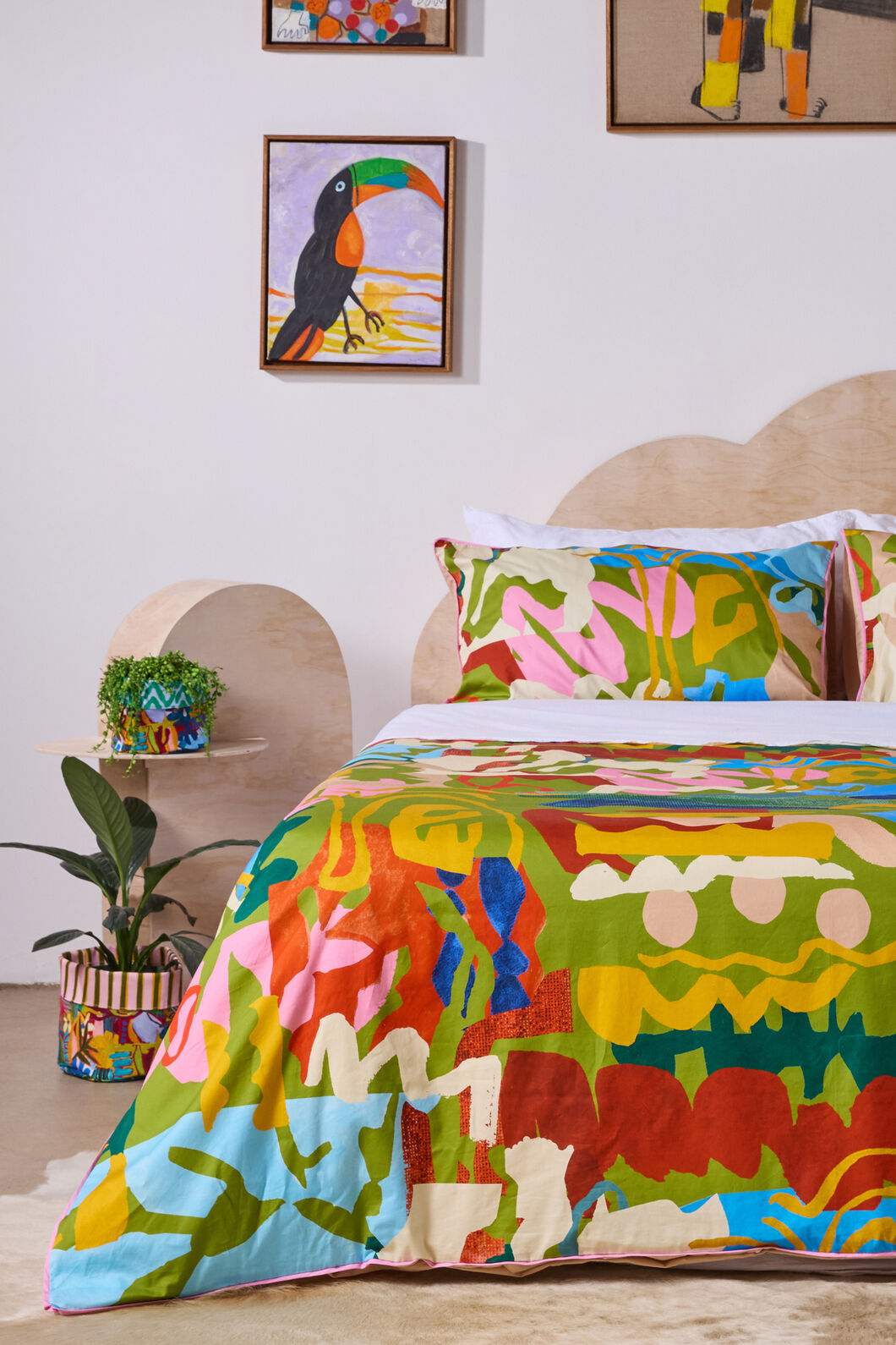 Khaki Tango Bed Linen - KB – Gorman