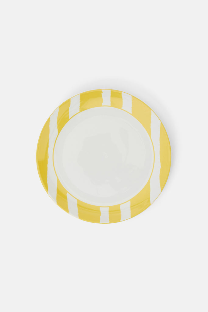 Stripe Yellow Plate Lge – Gorman
