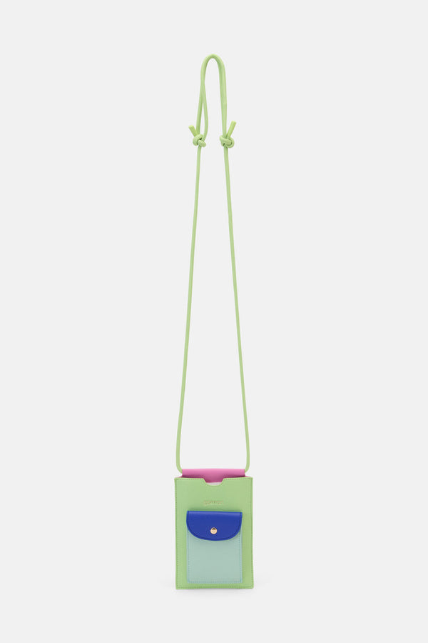 Green Colour Block Phone Bag – Gorman