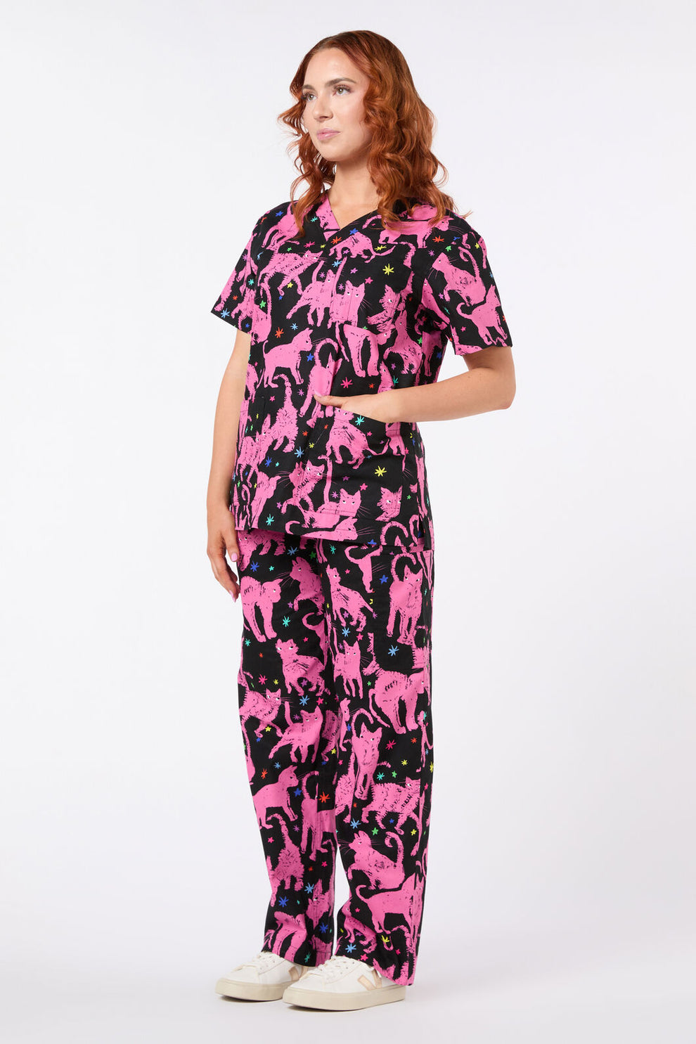 Feline Friends Scrub Set – Gorman