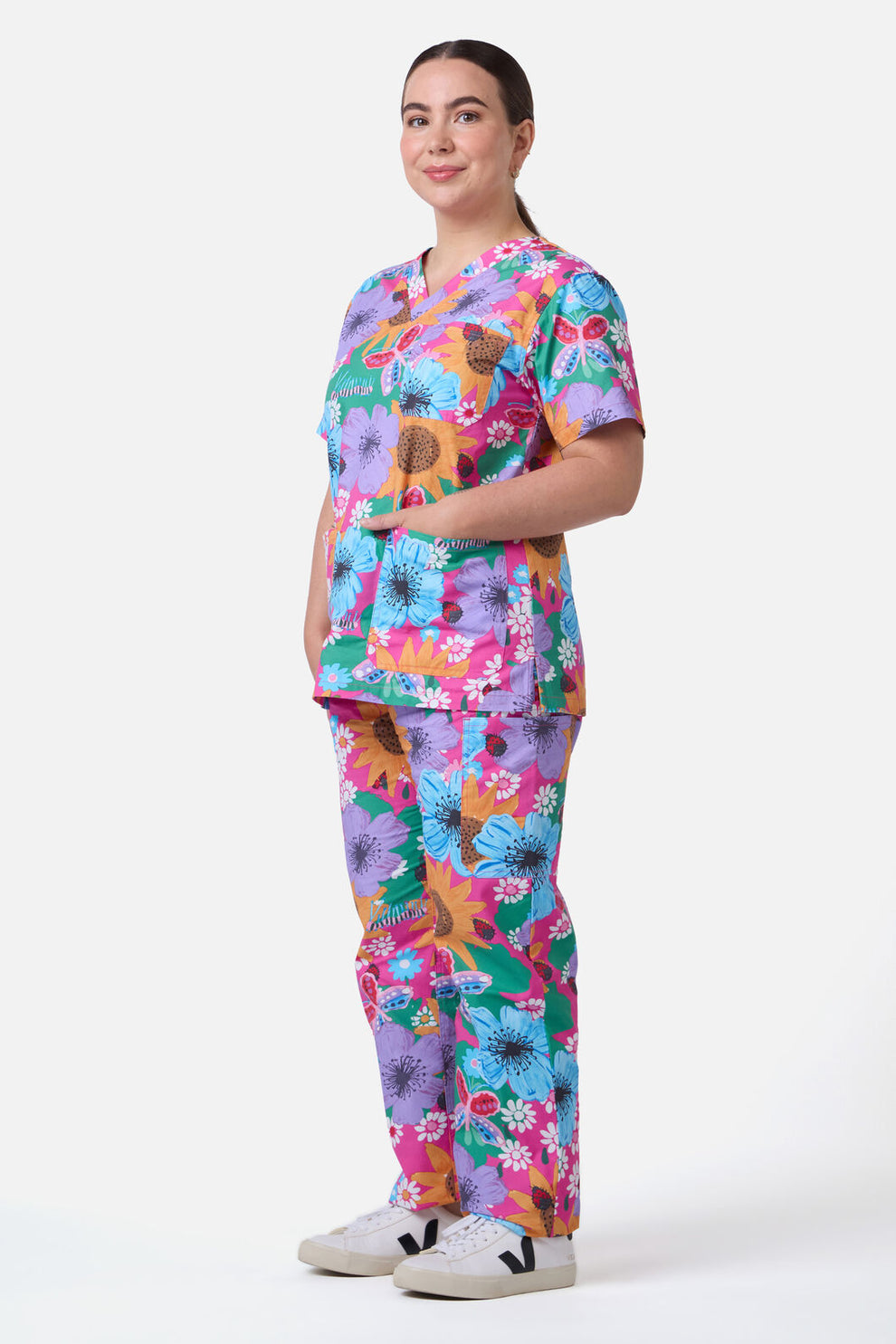 Floral Bouquet Scrub Set – Gorman