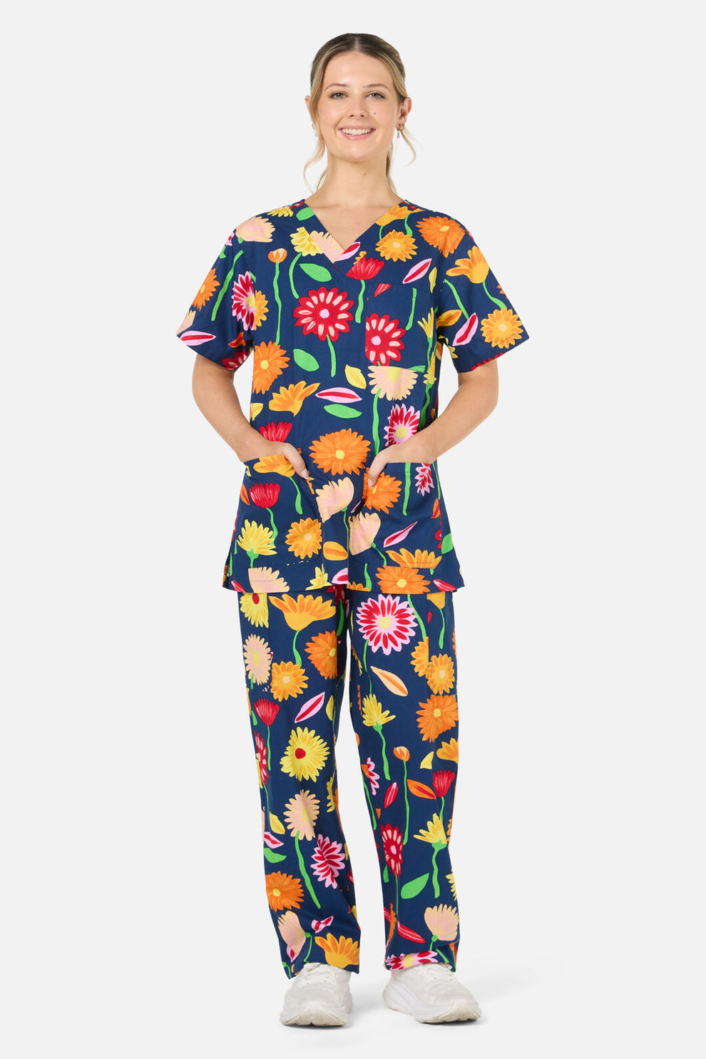 Sunshine Flowers scrub set – Gorman