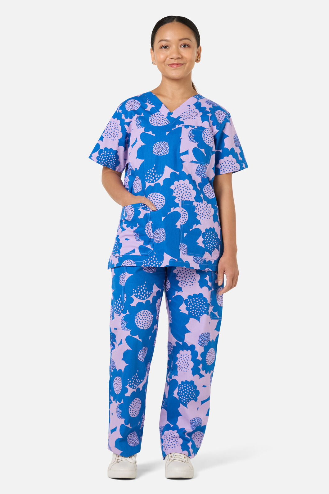 Jumbo Flowers Scrub Set – Gorman