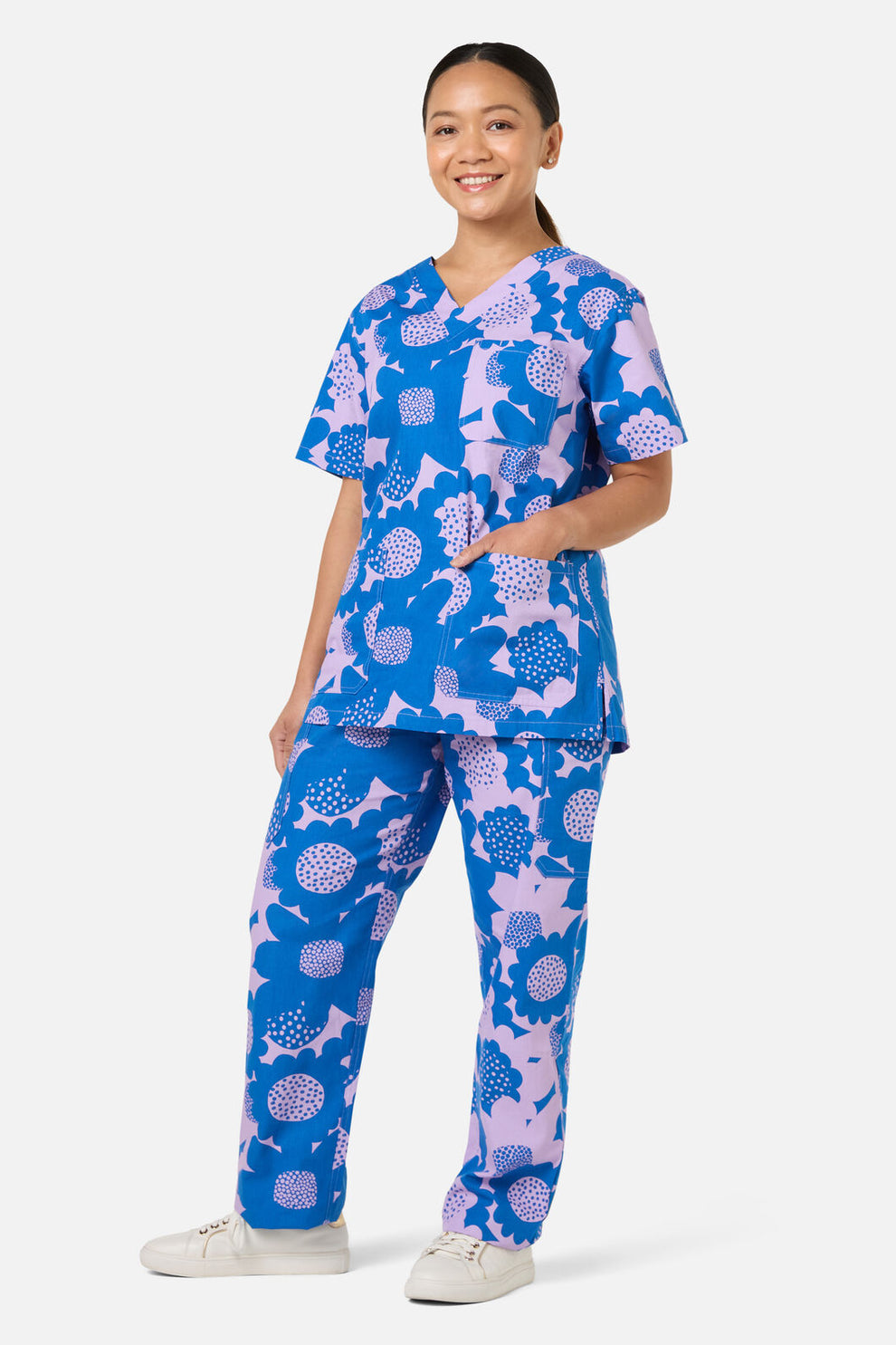 Jumbo Flowers Scrub Set – Gorman