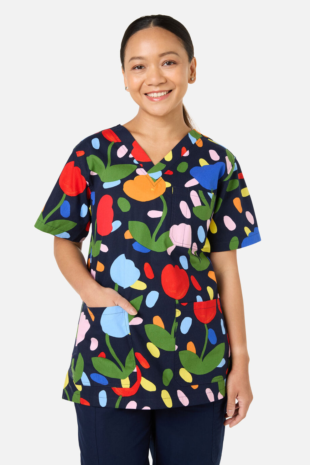 Confetti Top & Pant Scrub Set – Gorman