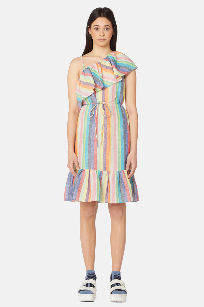 Prismatic Stripe Dress – Gorman