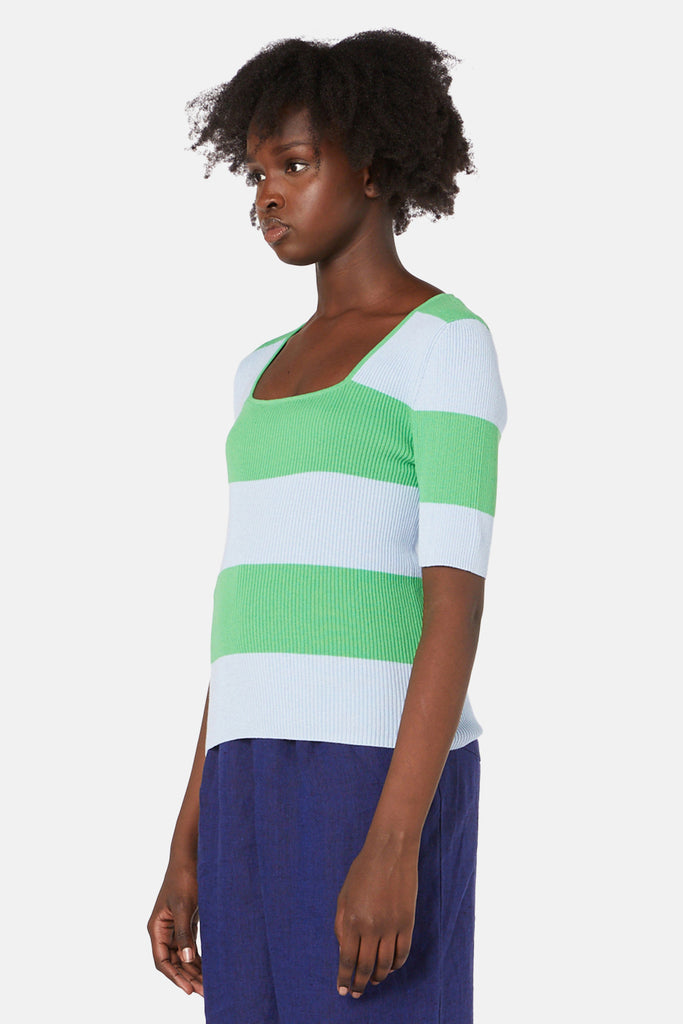 Chloe Stripe Knit Top – Gorman