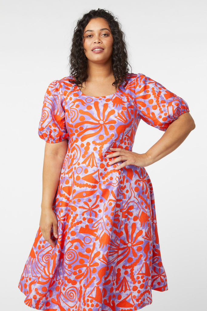 Volcano Linen Dress – Gorman