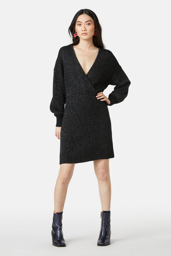 Ribbed Knit Wrap Dress – Gorman