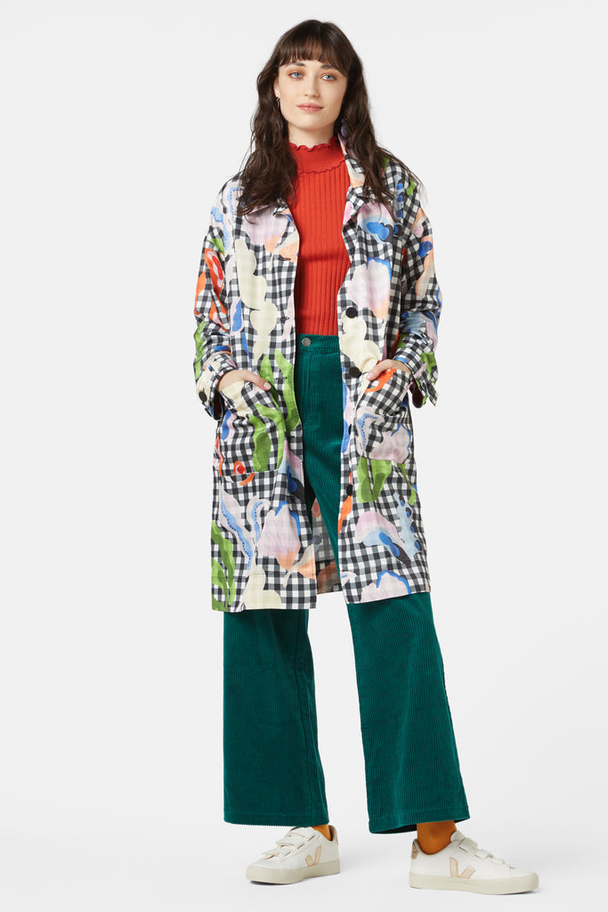 Garden Check Trench Jacket – Gorman